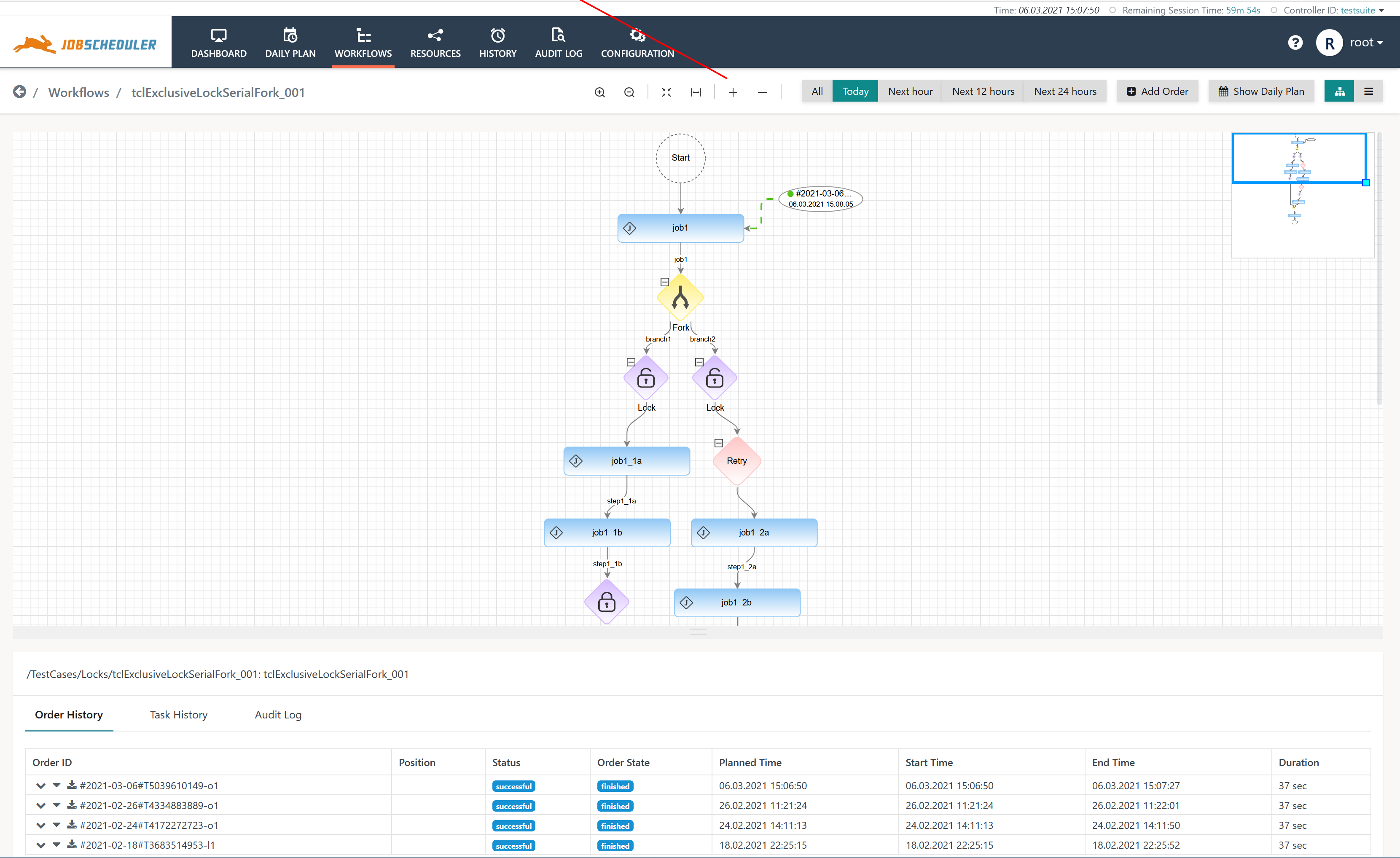 JOC Cockpit User Interface | Software- und Organisations-Service